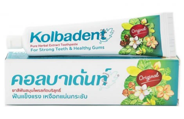 Kolbadent Herbal Toothpaste (160g) – ThaiCharmBeauty