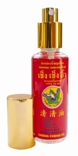 Cheng Cheng Herbal Oil Menthol Peppermint Spray, 50ml – ThaiCharmBeauty